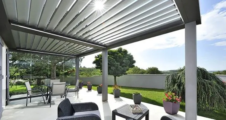 Rollng Roof - Openable Aluminum Roof - Buy Aluminum Sliding Roof ...