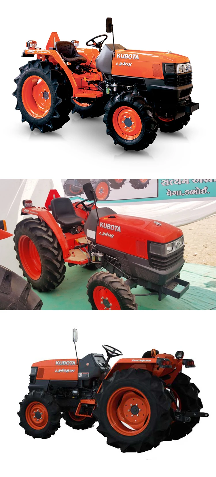 Tractors Powerful Diesel Engine Kubota L3408 Farm Tractor| Alibaba.com