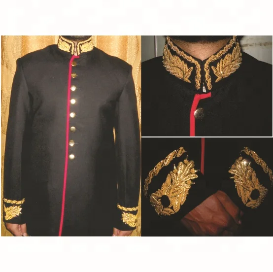 Customized Handmade Royal Emperor Jacket Uniform for Men