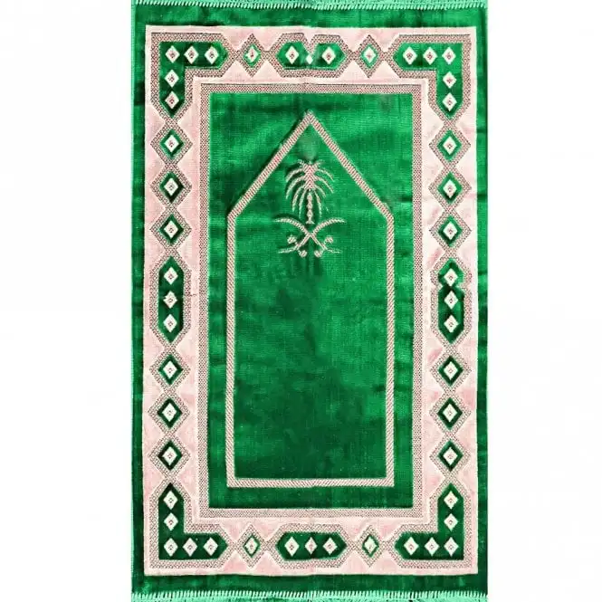 Jaenamaz Islamic Prayer Mat Portable Prayer Mats 2022 Arabic Gold ...