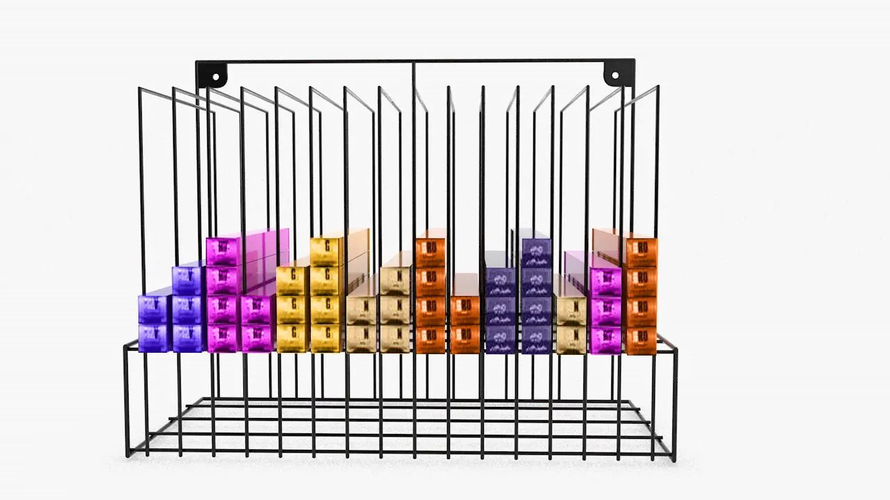 Salon Steel Hair Color Tube Storage Rack For Hair Color - Buy Hair ...