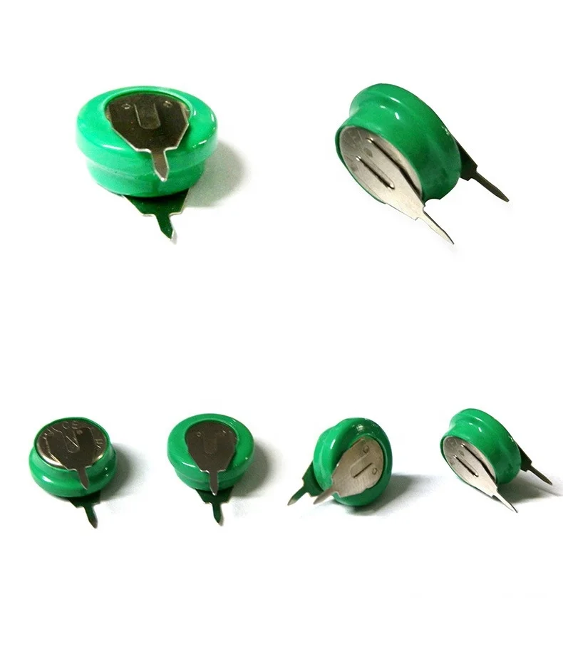 Nimh B80h 2.4v 3.6v 1.2V 80mah Rechargeable Button Cell Battery