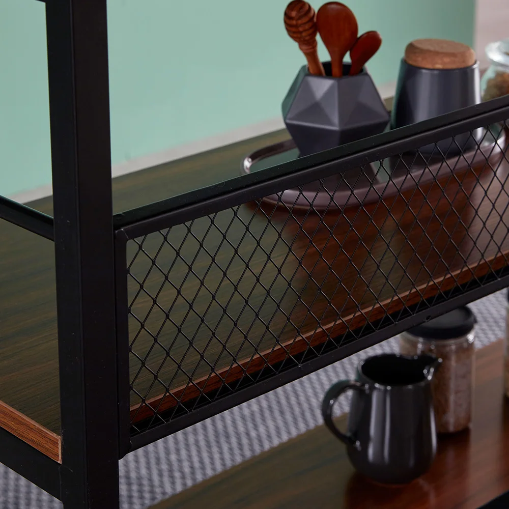 Industrial Modern Design Bar Table - Claret Premium WB