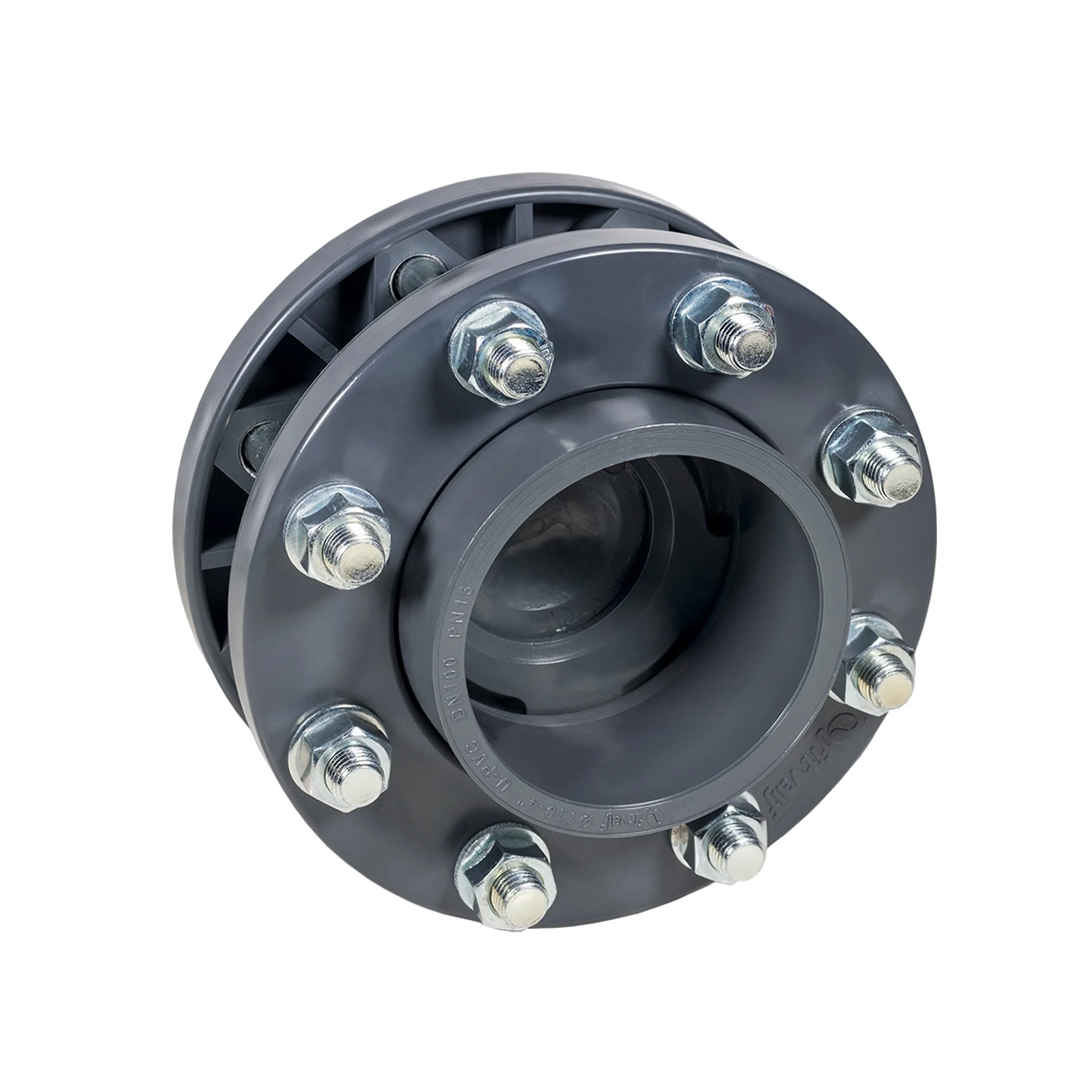 Hot Sale 125mm Wafer Check Valves Flanged / Flanges With 8 Holes / Pn16 ...