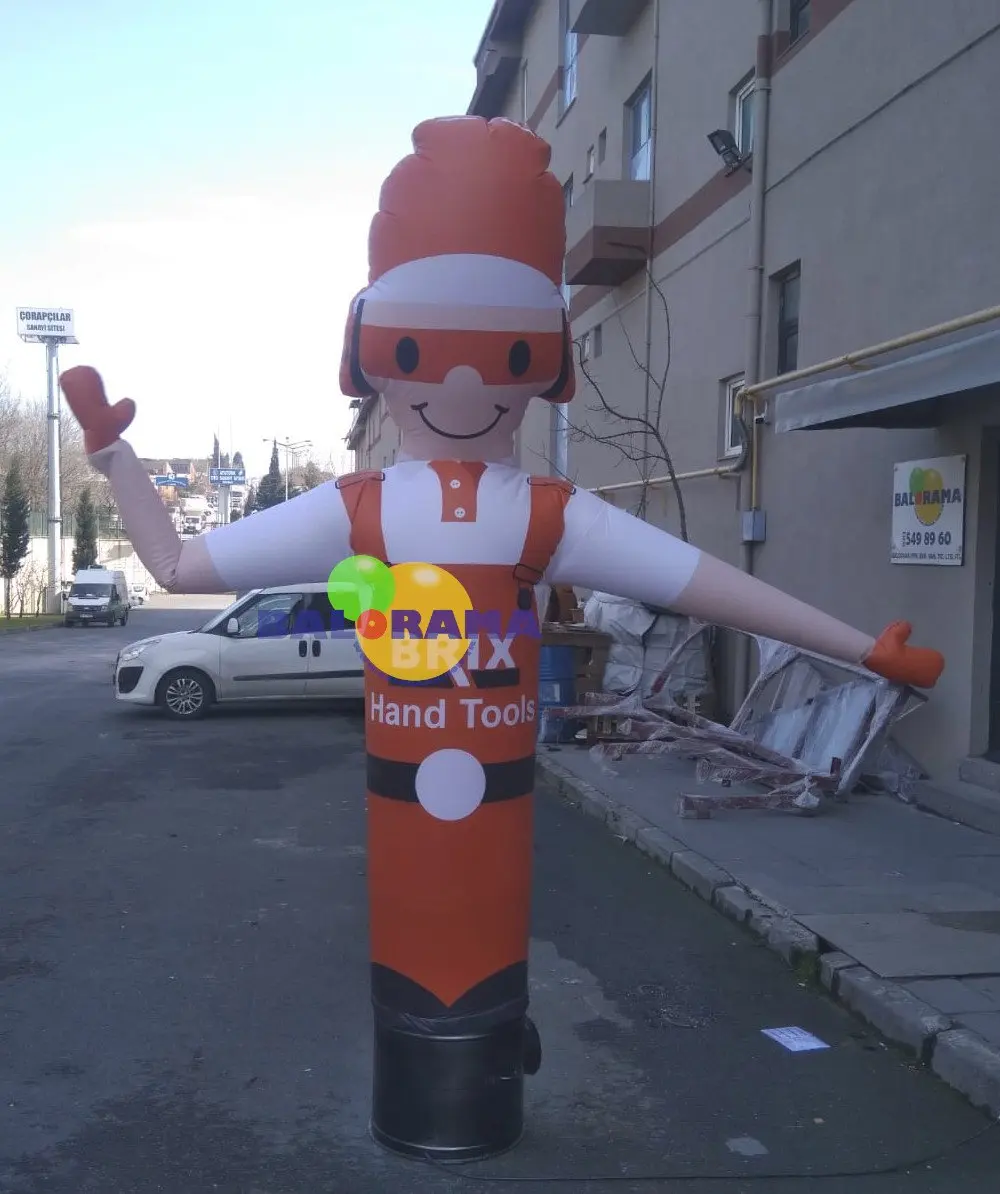 Inflatable Hand Waving Balloon Man 3 Mt - Balon Adam