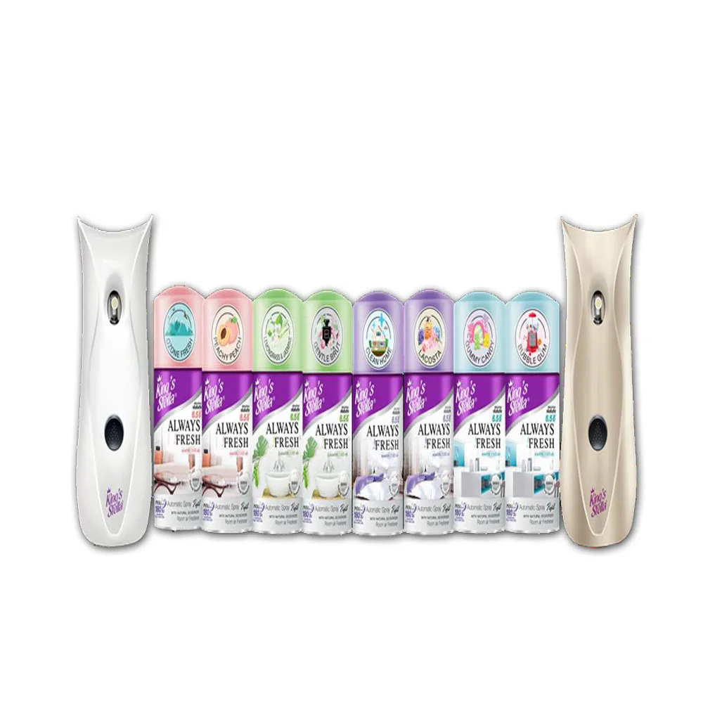 King's Stella Auto Air Refresher - Lemongrass & Jasmine