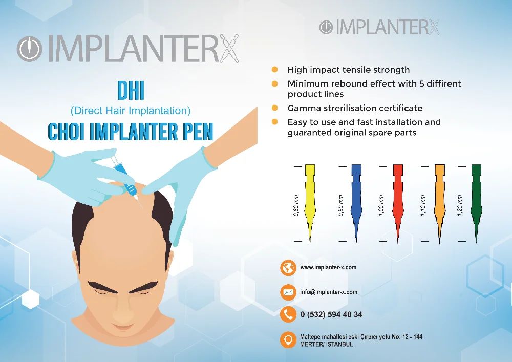 Hair Transplant Implanter Pen Dhi Choi Pen - Implanter X - Buy Hair ...