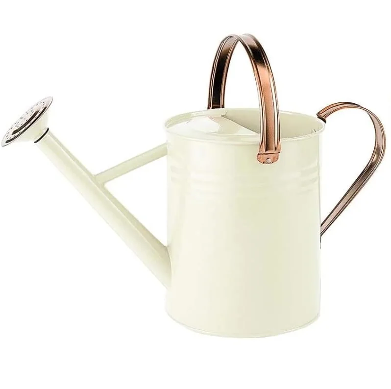 White Color Metal Watering Cane Rounded Shape Wholesale Luxury Garden ...