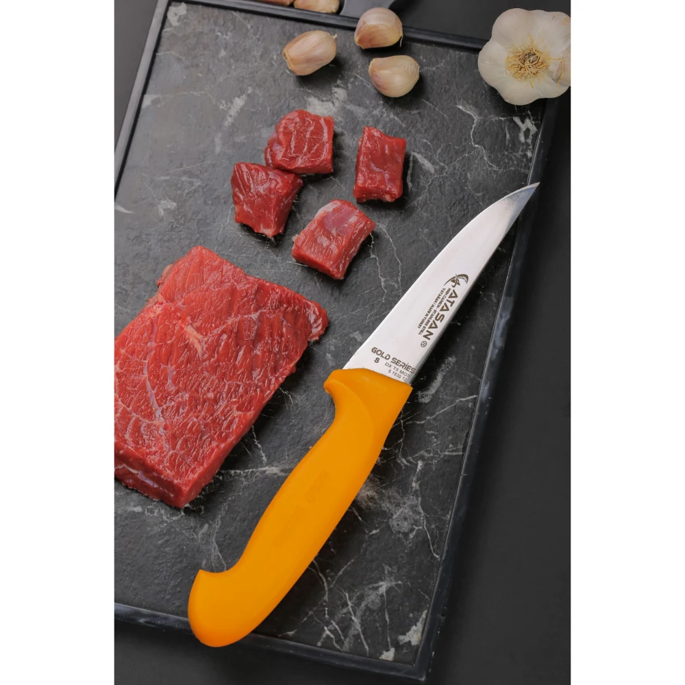 Master Chef Pointed Butcher Knife Gold Series / Kitchen/chef Knives ...