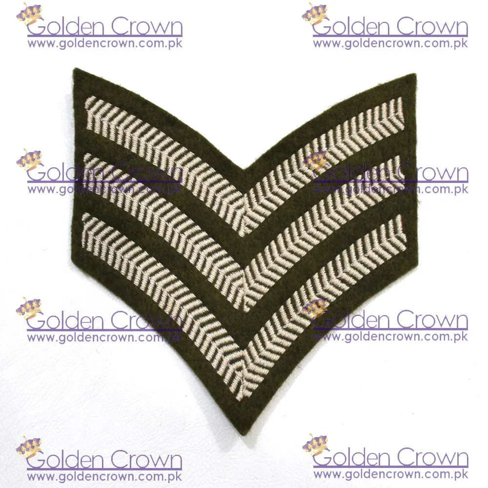 High Quality Custom Embroidered Chenille Security Shoulder Insignia ...