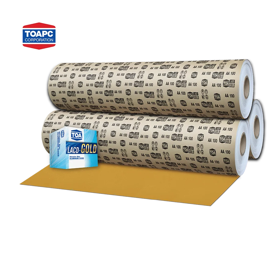 Toa Lac Gold A931 Dry Sanding Abrasives Paper Roll Size 1380mmx100m ...