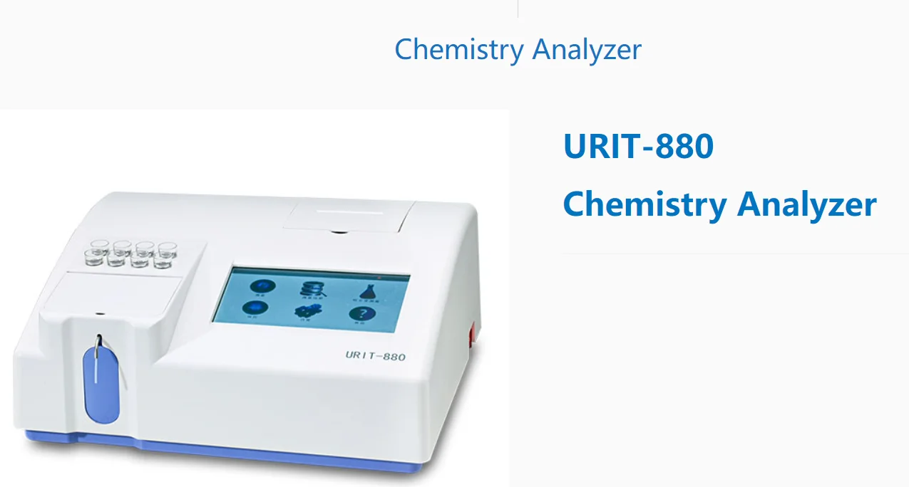 URIT-880 Semi Automatic Chemistry Analyzer for Clinic Lab