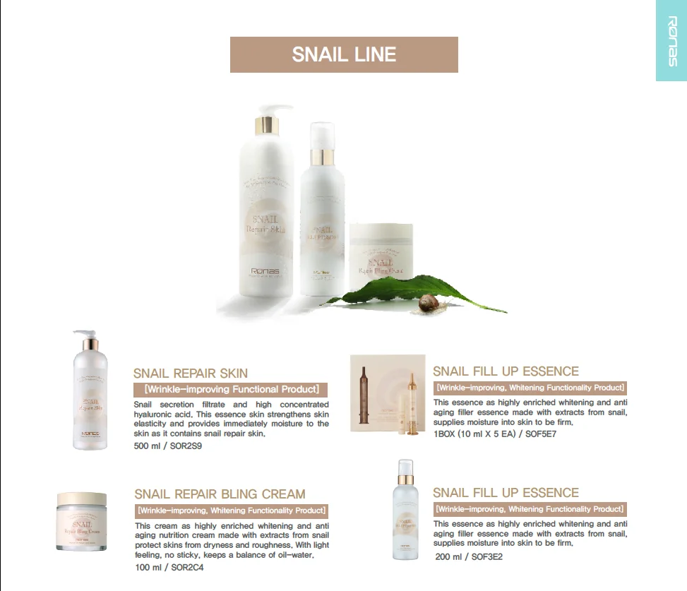 Snail Mucus Extract Filler Essence - Anti Wrinkles & Whitening
