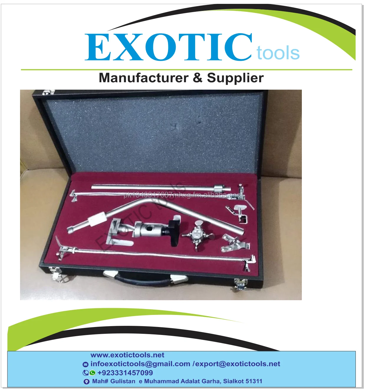 Professional Leyla Brain Retractor With Fixation System Neuro Surgery ...