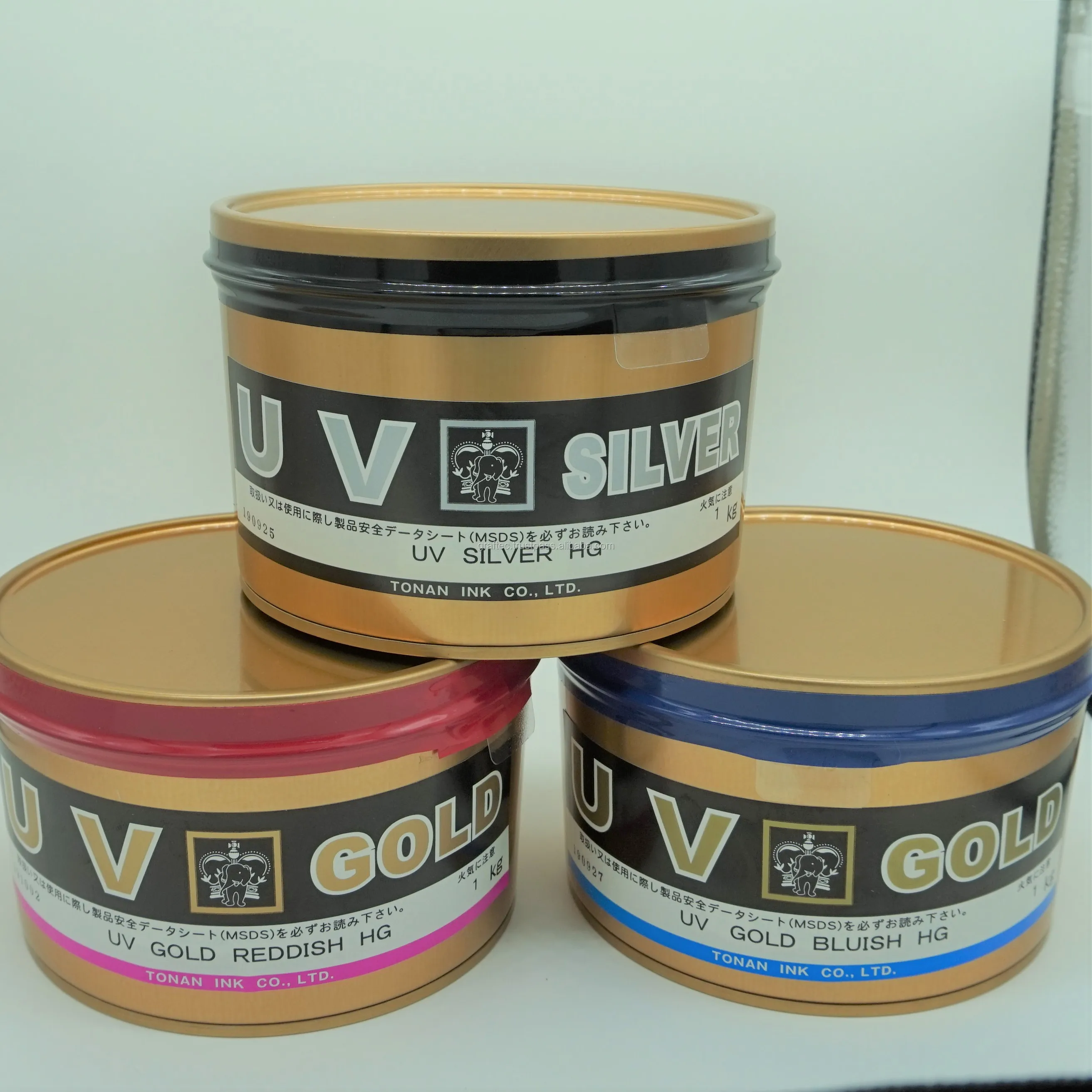 Tonan Uv De Oro De Plata Offset Ink_excellent Calidad Tintas De ...