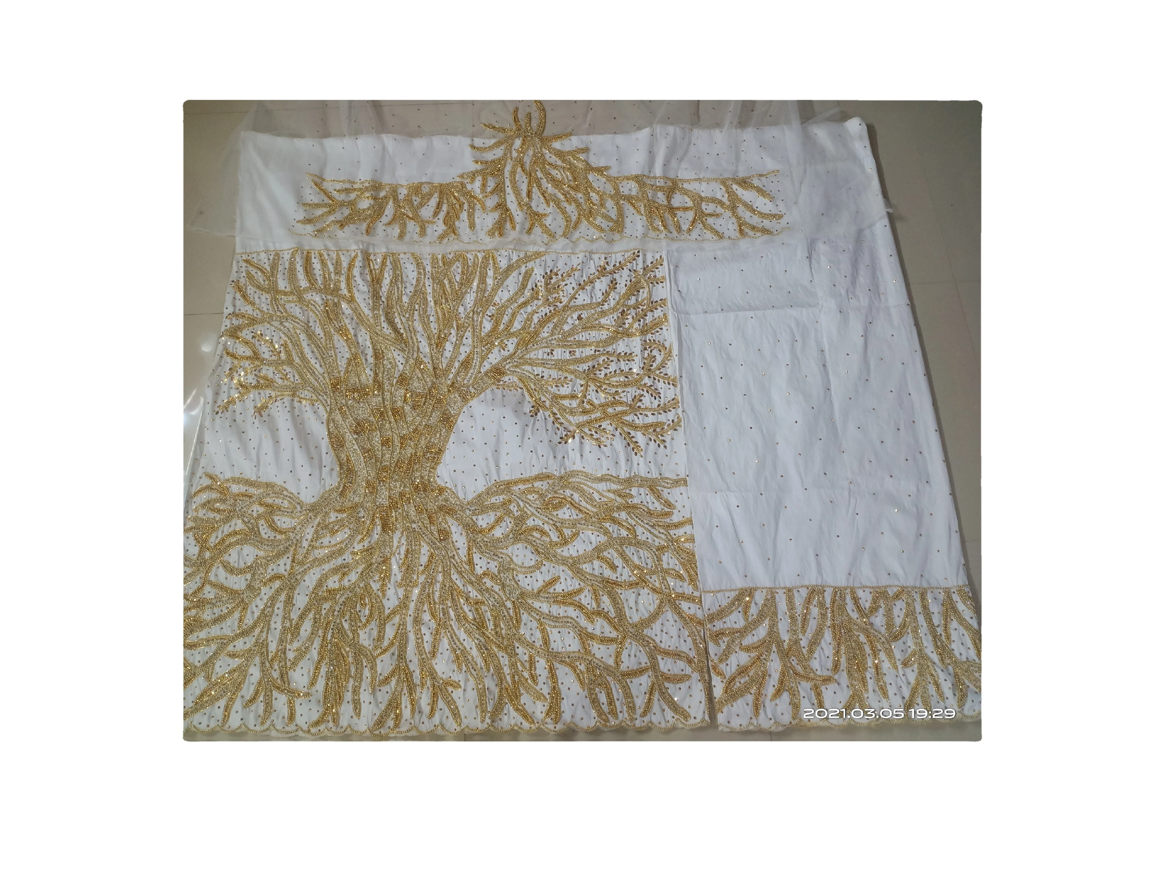 Factory Price George Wrappers Nigeria African Fabrics George Lace ...