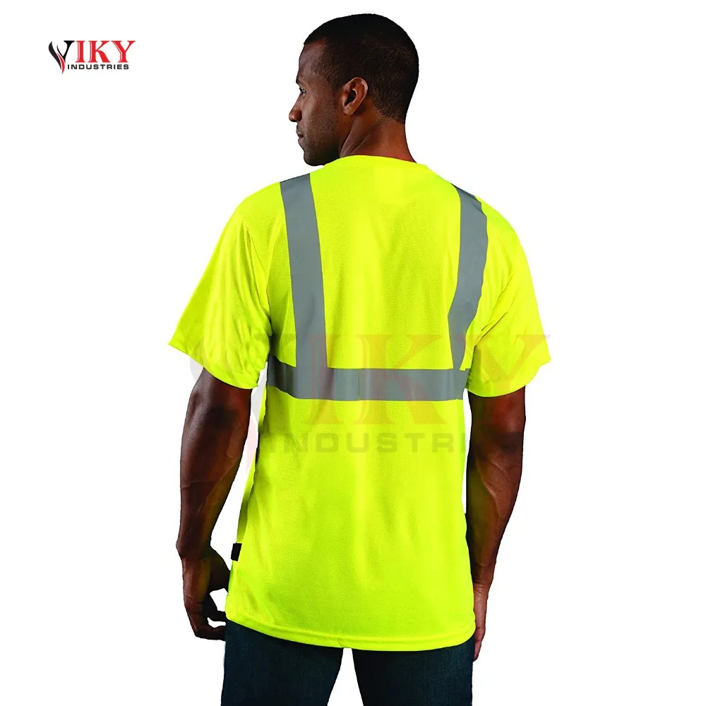 2024 Work Wear Tshirt Reflective Tshirt Fashion Wholesale Breathable ...