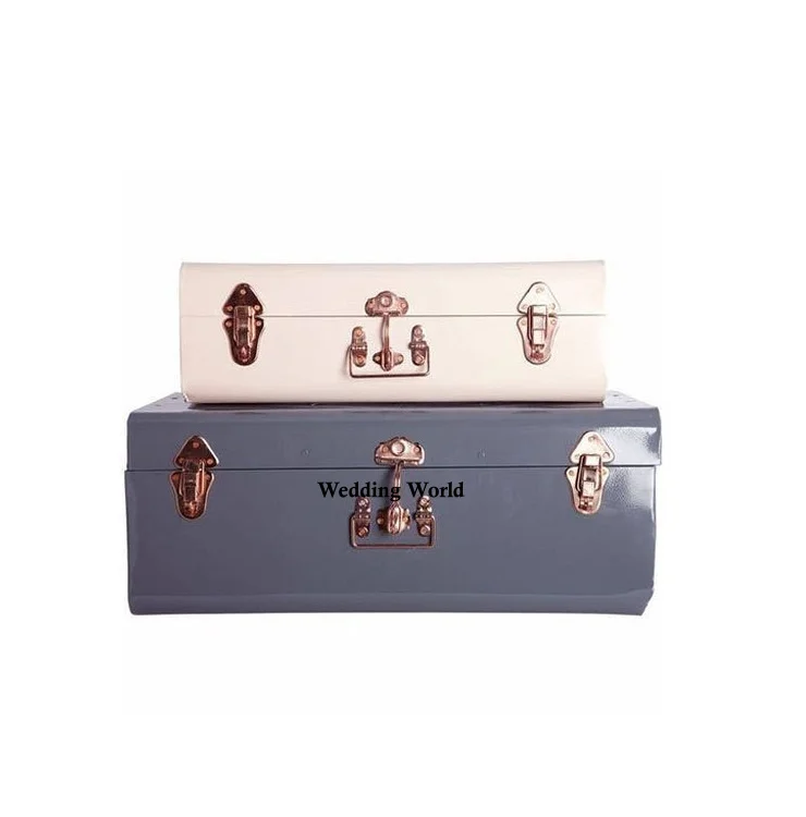 Metal Trunk Box Excellent Quality Handmade Designer Wholesale Storage ...