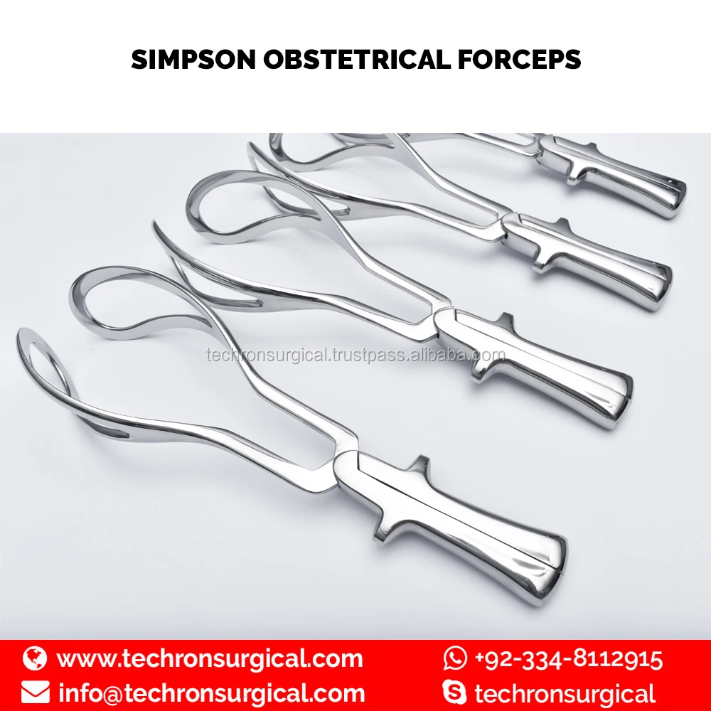 Kielland Obstetric 40ซม. - Buy Simpson Obstetrical Large Forceps For ...
