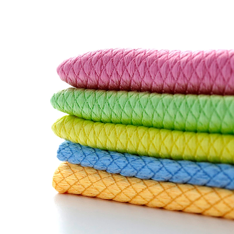 Premium Microfiber Cleaning Towels - Quick-Dry & Antimicrobial