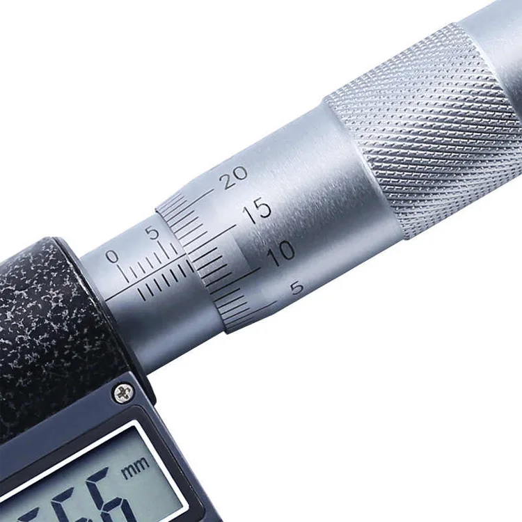 Syntek 0-25mm Portable Digital Micrometer - 0.001mm Precision