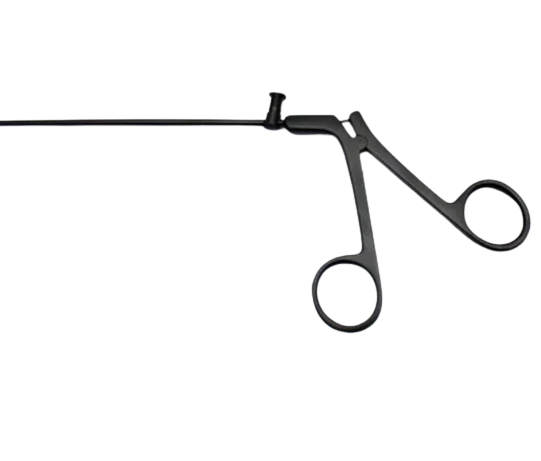 Mushroom Punch Straight Forceps Black PTFE for Sinus Surgery