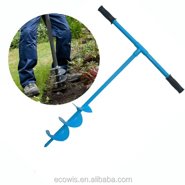 Manual Auger Post Hole Digger Hand Auger Post Hole Digger,Auger Type ...