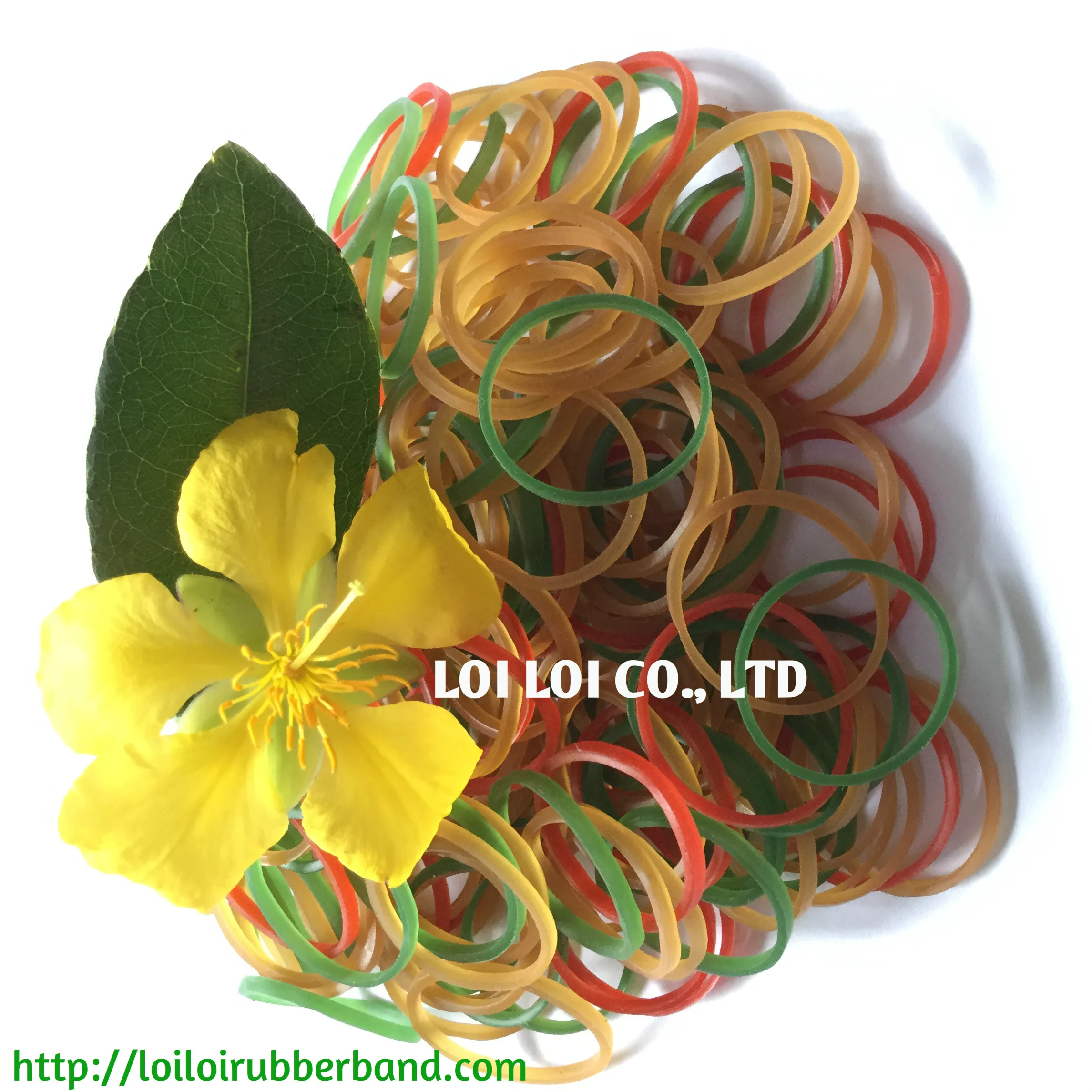 Vietnam Natural Rubber Band Latex Super Elastic Colorful Best Selling ...