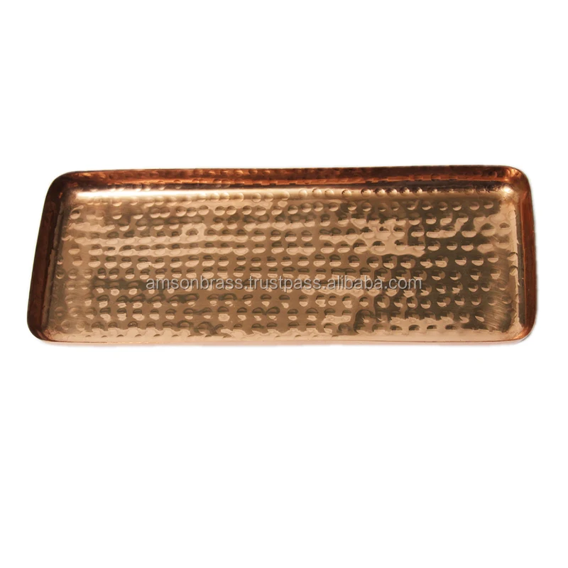 Gregorian Copper Tray - A Durable and Stylish Serving Option