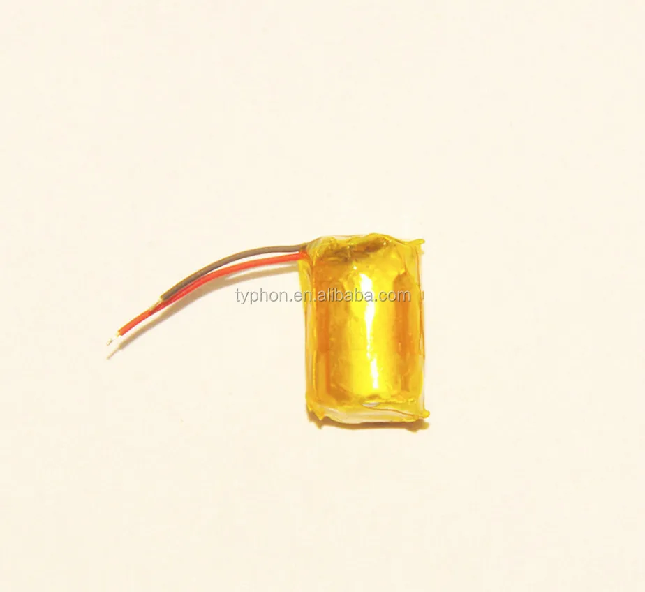 80090 Cylindrical Airpod Battery 3.7v 35mah Lithium Polymer Battery 0 ...