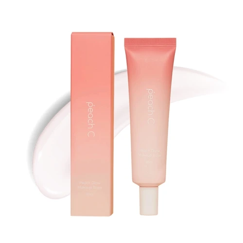 Peach C Peach Glow Makeup Base - Natural Primer for All Skin Types