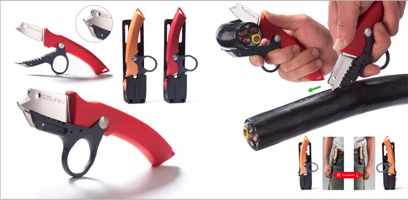 Foot Guided Wire Cable Stripping Knife - ASTOR 3-143032-B