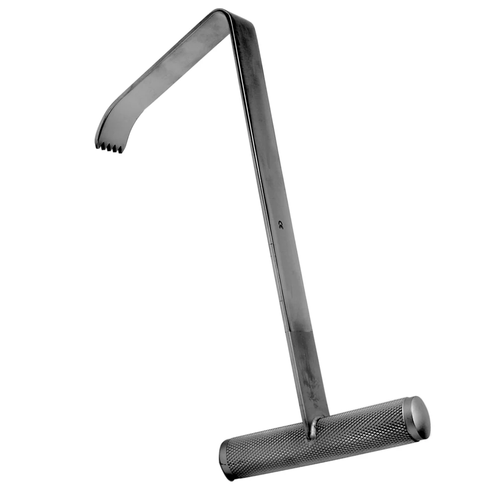 Mcelroy Angulated T-Handle Retractor - 7 Inch Surgical Instrument