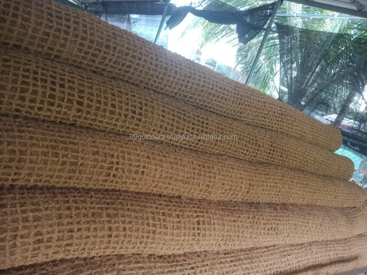 Coir Net Coir Mat Use For Paving - Vietnam Coconut Coir Fiber Net ...
