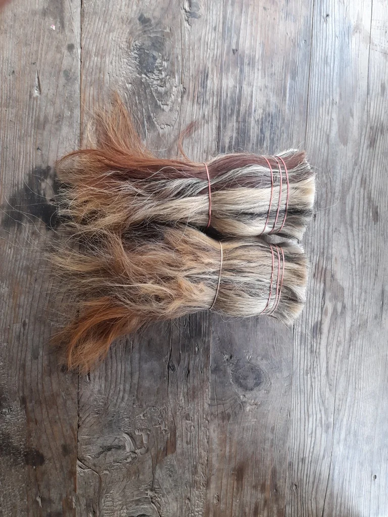 Cow and Buffalo Tail Hair for Shaving Brushes - Natural Creations Inc