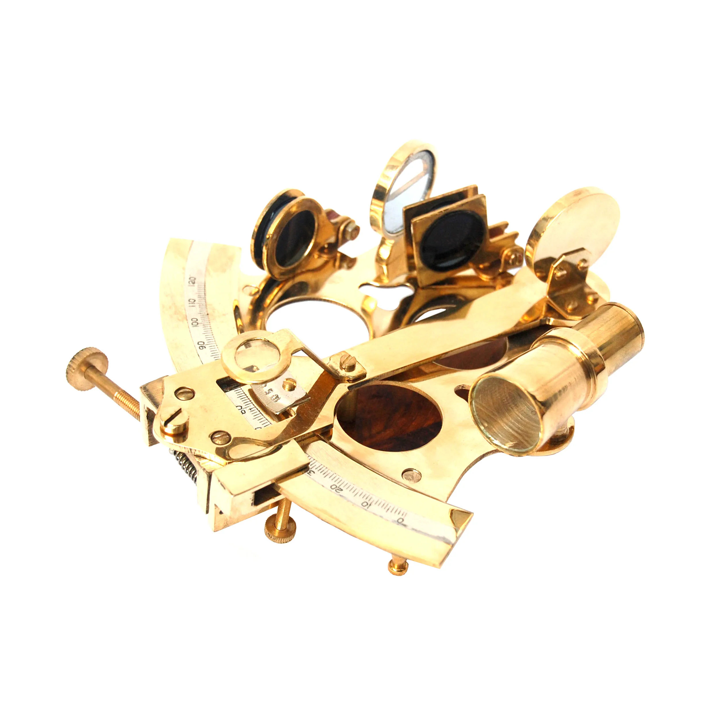 Antique Maritime Nautical Solid Sextant Vintage Brass Navigational ...