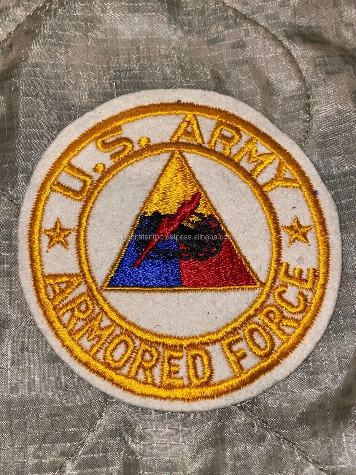 Custom Us Patches Badges For Uniform Clothing Hats Woven Embroidered 3d ...