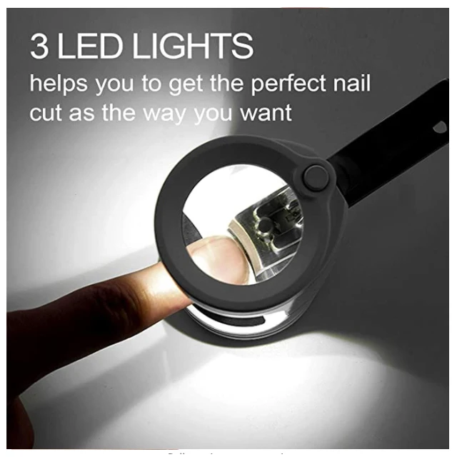 Xt-8028 Cylindrical Magnifying Glass With Finger Clipper - Buy ...