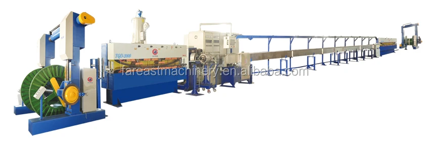 Wire Cable Making Production Line / Electric Copper Wire Cable ...
