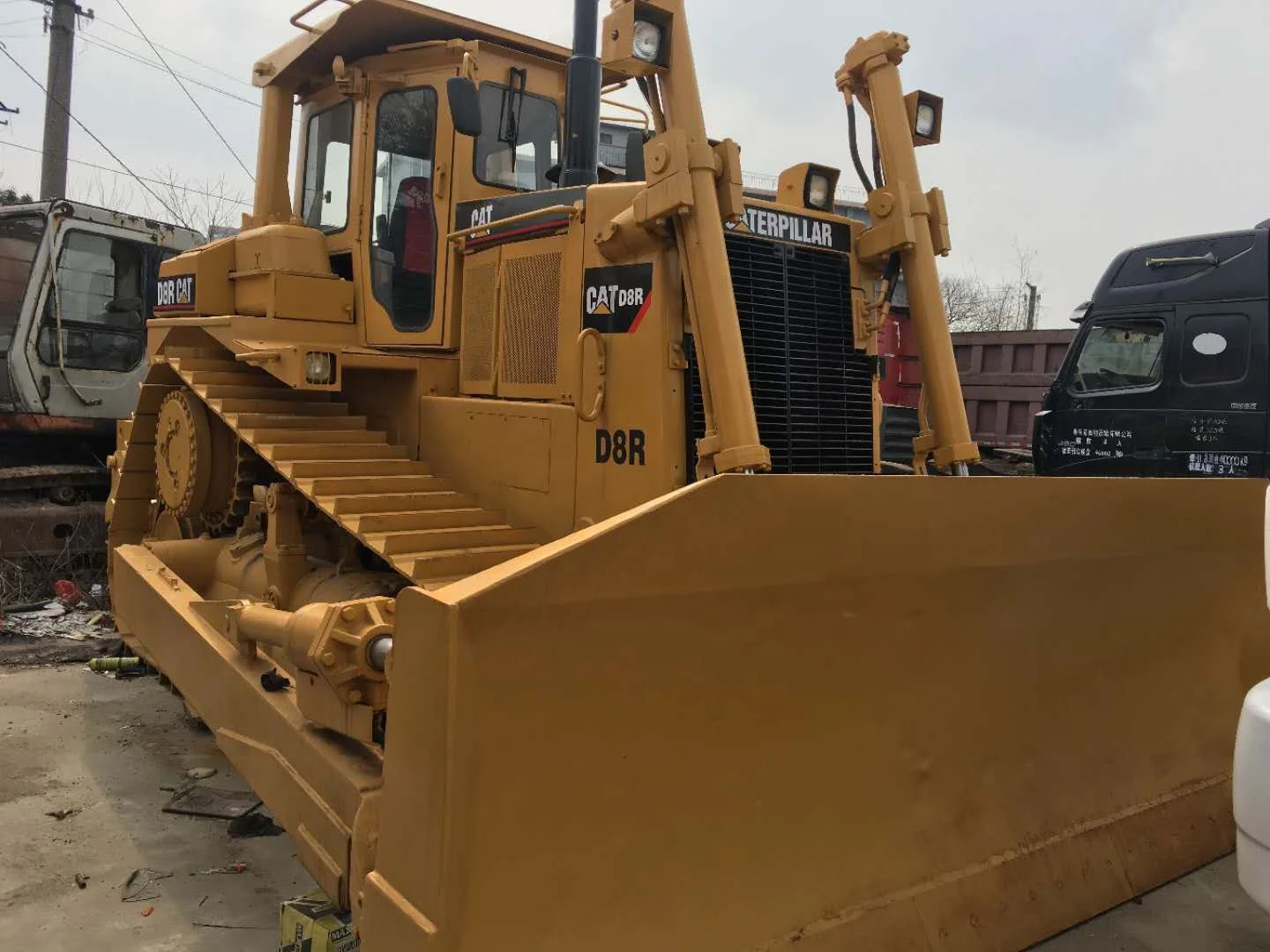 Used Original Cat D8r Crawler Bulldozer - 120HP Engine