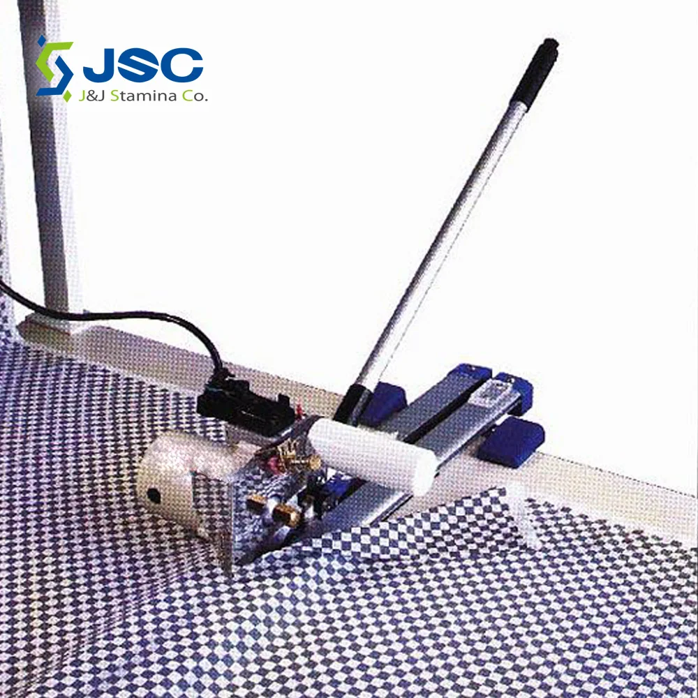 J&J STAMINA Machine/manual Long Handle End Cutter for Roller Fabric