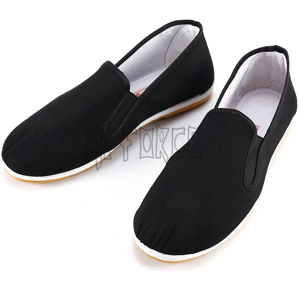 Black Kung Fu Shoes - Comfortable Sneakers for Martial Arts