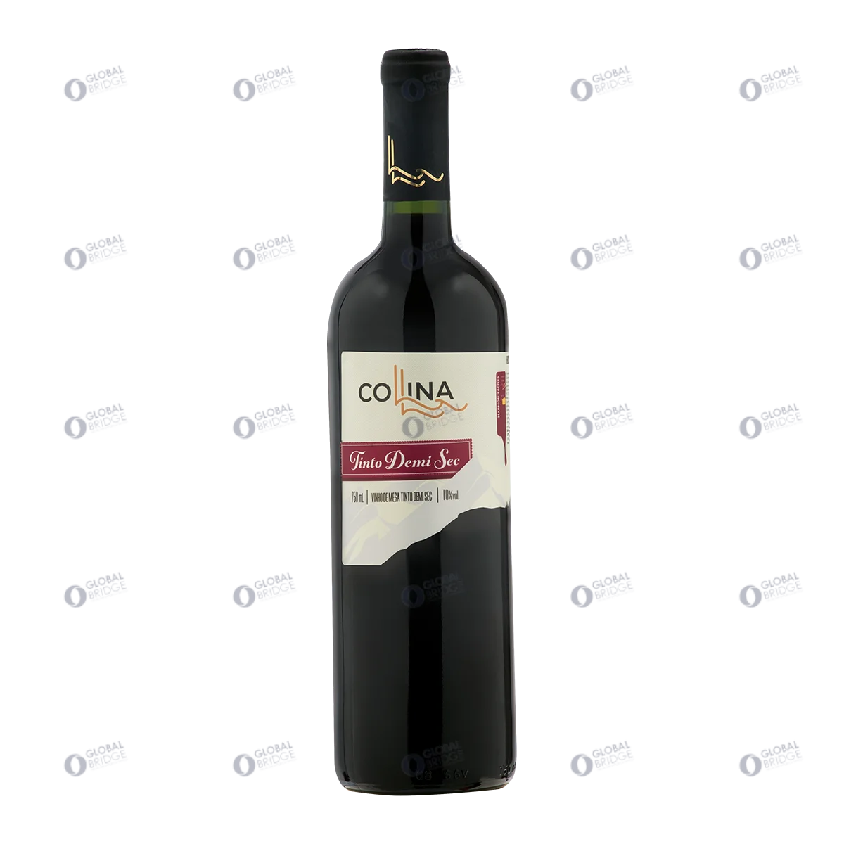 Wine Demi Sec Red Collina Made In Brazil 750 Ml Bottle American Grapes ...