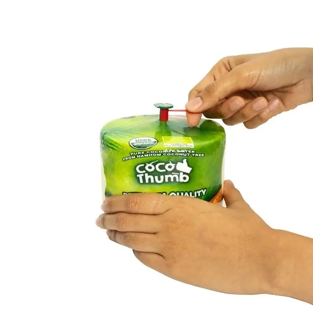 Coco Thumb: Easy Opening Organic Coconut (12 Nuts Per Carton) - Buy ...