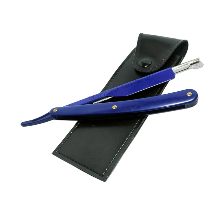 Maclura Disposable Single Blade Razor with Blue Handle for Body and ...