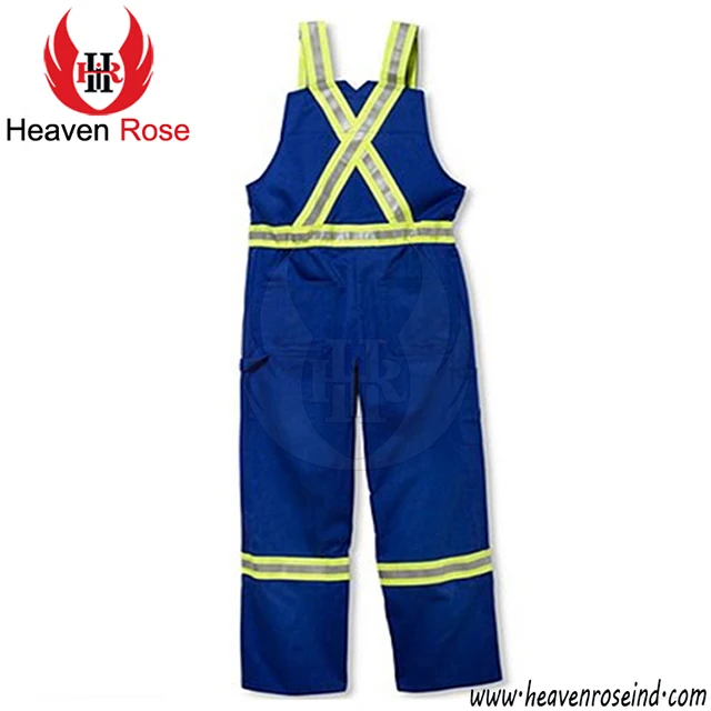 Custom Made High Resistance Traffic Security Bib Overall For Mens With ...