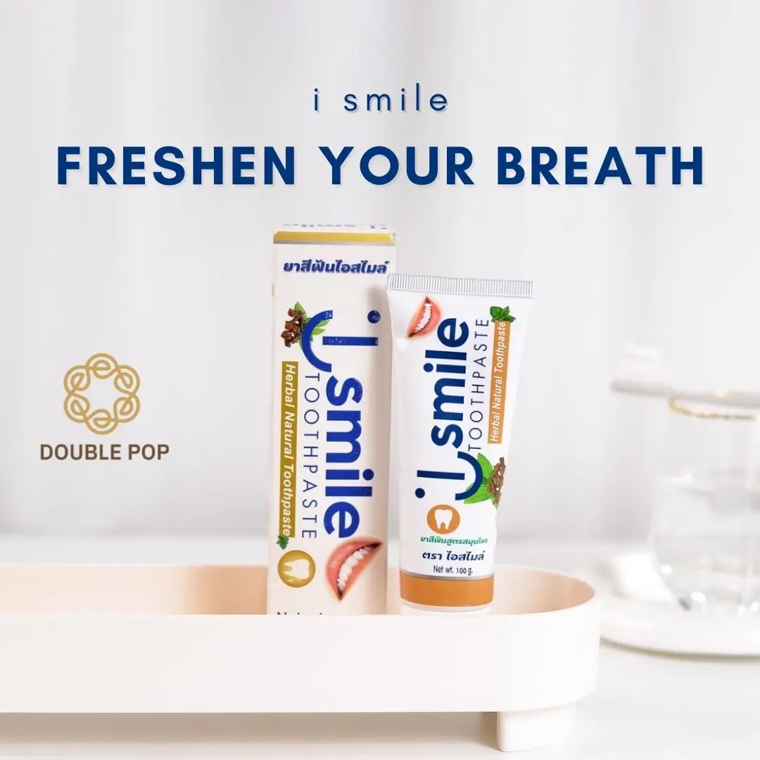 Premium Herbal Toothpaste I Smile Toothpaste Thai Natural Whitening ...
