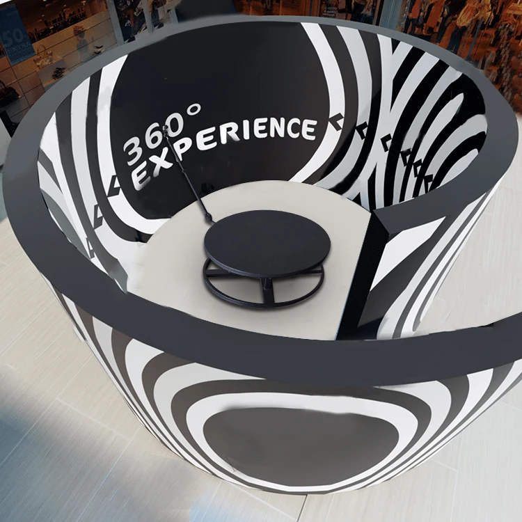 360 Degree Video Photo Booth Portable Slow Motion Spin 360 Camera ...