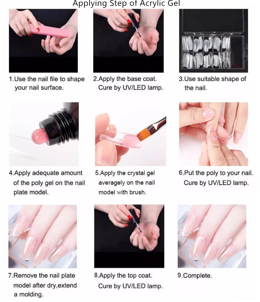 Bellinails Oem Acrylic Extension Solid Builder Nail Gel Private Label ...