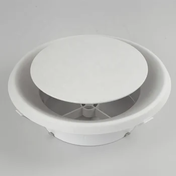 Hvac Round Abs Plastic Cone Circular Ceiling Air Diffusers In Cooling ...